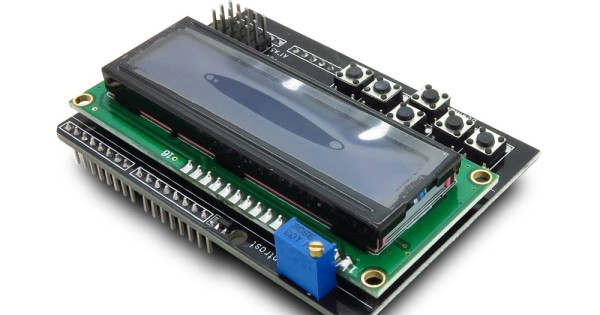 LCD 16x2 Display Shield
