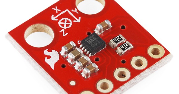 Triple Axis Magnetometer Breakout - MAG3110 Triple Axis Magnetometer Breakout - MAG3110