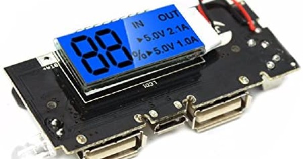 Power Bank 18650 Battery Charger Module with display
