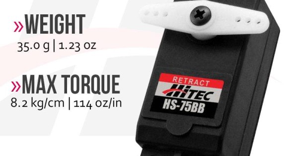 Hitec HS-75BB Retract Landing Servo
