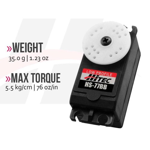 Buy Hitec Retract Low Profile Servo in India at Sumeet Instruments