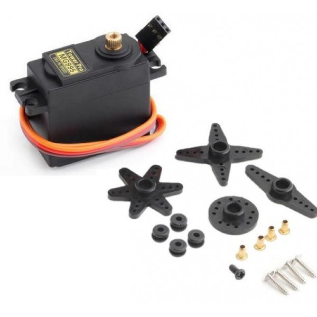 Buy MG995 Metal Gear TowerPro Servo Motor 180 degree Rotation for ...