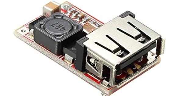 Buy Step Down Power Charger DC – DC 6-24V Variable input to 5V USB ...